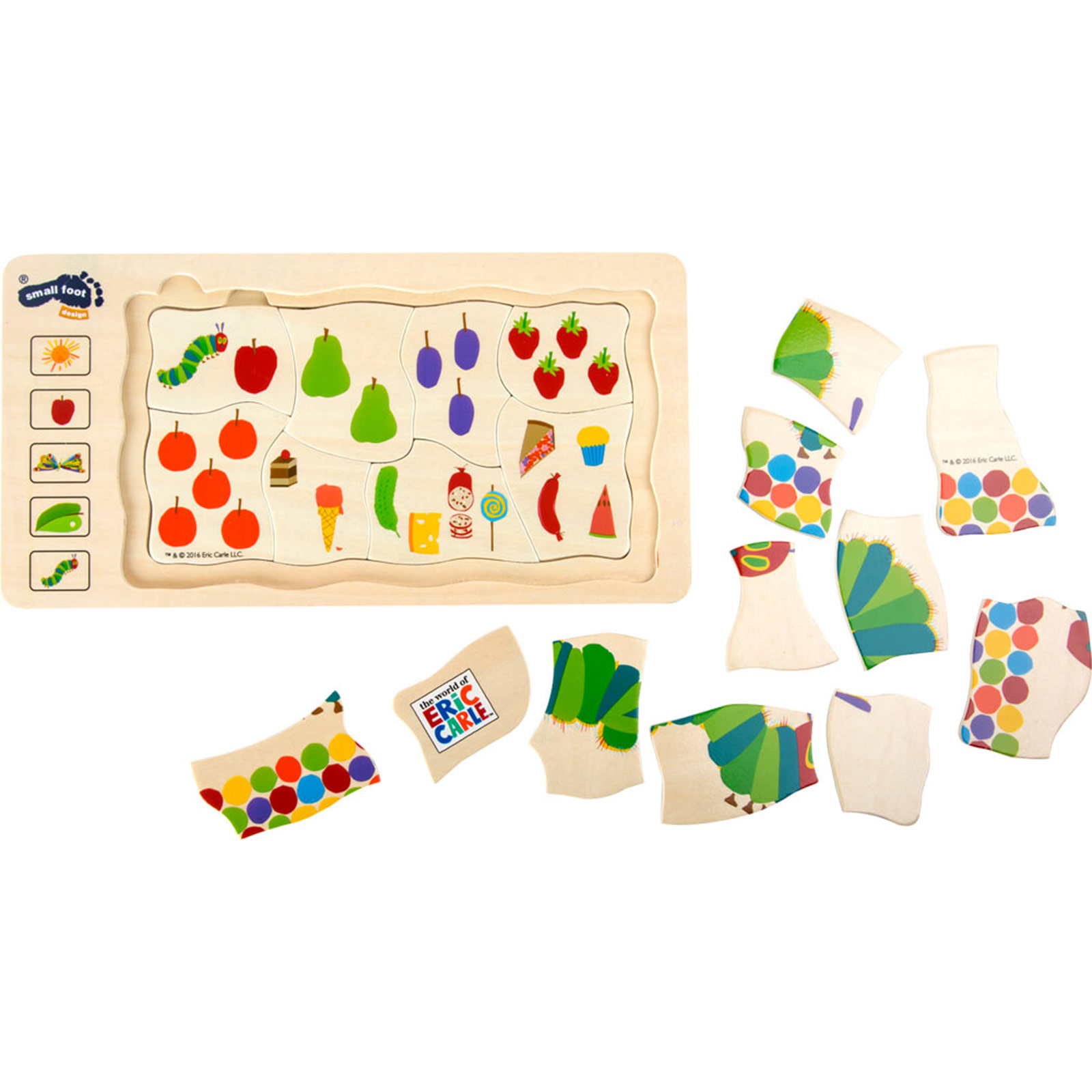 The Very Hungry Caterpillar Layer Puzzle - The Panda Jack